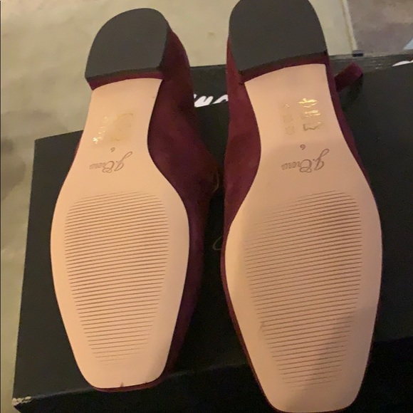 J. Crew | Shoes | Jcrew Poppy Twostrap Ballet Flat Burgundy | Poshmark